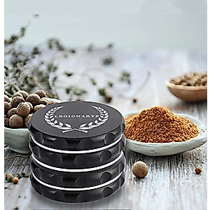 LEGIONARYS Spice & Herb Manual Grinder 2.4” – Durable and Easy Grip Herb Grinder