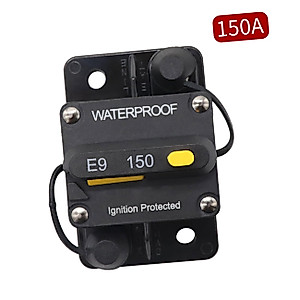 Totority 3pcs Car Protector Car Automotive Waterproof Waterproof Circuit Breaker 48v Circuit Breaker Car Circuit Breaker 150a Fuse