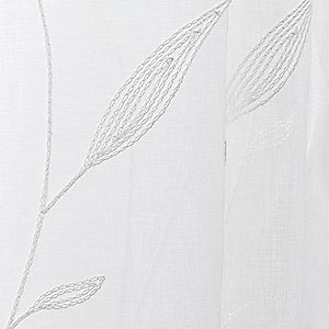 TWOPAGES Custom Made Polyester Sheer Curtain Customize Semi Drapery