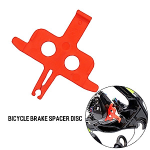 kingsea 12PCS Bicycle Brake Spacer,Disc Empty Pinch,Hydraulic Disc Brake Pads Spacer Instert Bicycle Brake Spacer Disc Brakes Cycling Spare Parts for Shimano,MTB or Road Bike(Type C)