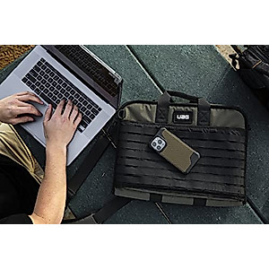 URBAN ARMOR GEAR UAG Designed for iPhone 13 Pro Max Case Kevlar Olive Feather-Light Heavy Duty Shockproof Slim Rugged Metropolis LT. Protective Cover, [6.7 inch Screen]