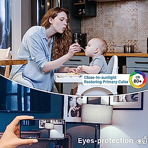 Lustaled R7s LED Bulb 118mm 10W 1300LM Day Light 6000K 110-130V J118 J Type Linear Double Ended 100W Halogen Equivalent for Floodlight Landscape (2 Pack Not Dimmable)