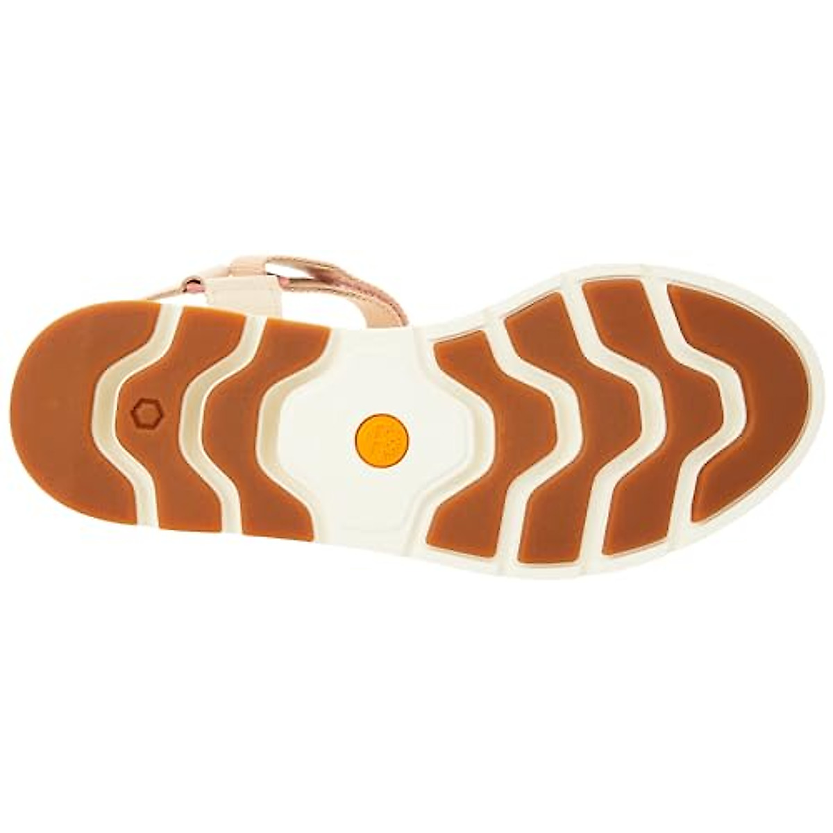 Timberland Women's Bailey Park F/L Strap Sandal, Light Beige Nubuck, 8.5