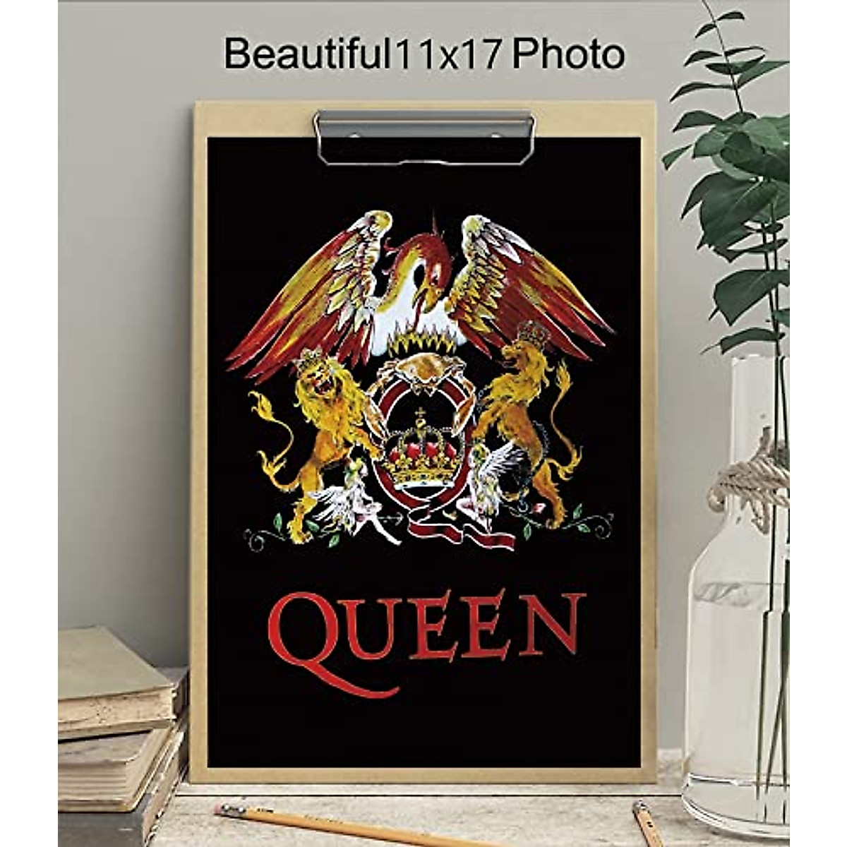 XIHOO Christ-EZ Queen Crest large fabric poster/flag - Matte poster Frameless Gift 12 x 18 inch(30cm x 46cm)