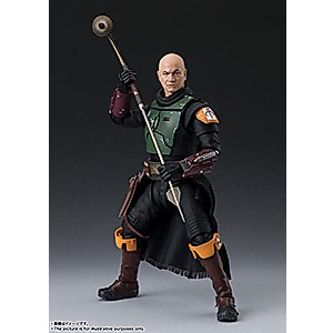 S.H. Figuarts Boba Fett (Star Wars: The Book of Boba Fett) Approx. 6.1 inches (155 mm), AVS, PVC & Fabric, Pre-Painted Action Figure