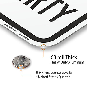 SmartSign "Private Drive - Private Property" Sign | 12" x 18" 3M Engineer Grade Reflective Aluminum