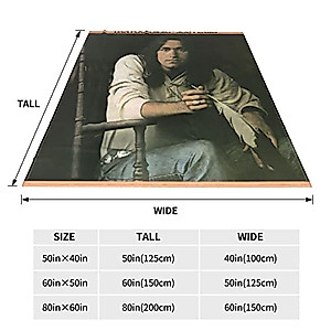 Flannel Blanket Dan Fogelberg Soft Lightweight Throw Blanket Warm Durable Sofa Couch Decor Beding 50"X40"