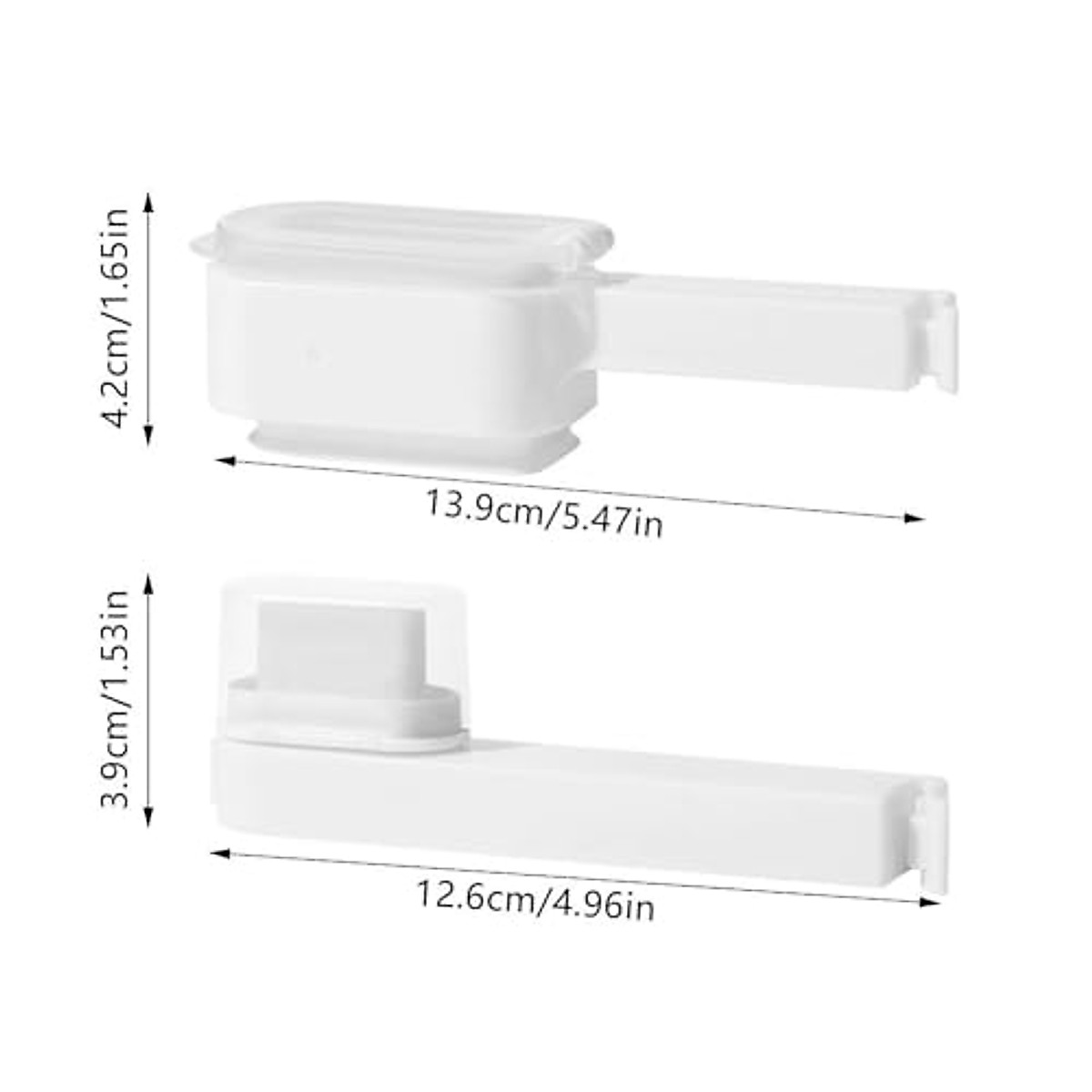 Food Bag Sealing Clip with Pour Spout,Snack Clips That Pour,Chip Bag Clips,Versatile Food Clip with Spout for Cereal, Suitable for Small Particle Food, Liquid,Flour and Baby Food Storage Organizer