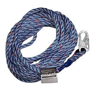 Miller by Honeywell 300L-Z7/25FTBL Polyester Lanyard with Snap & Loop-Ansiz7