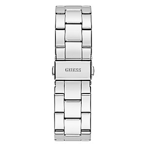 GUESS Factory Silver-Tone Logo Analog Watch