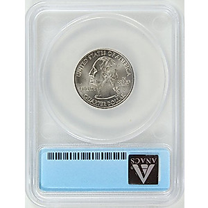 2009 P District Of Columbia Quarter SP69 ANACS SF, FD
