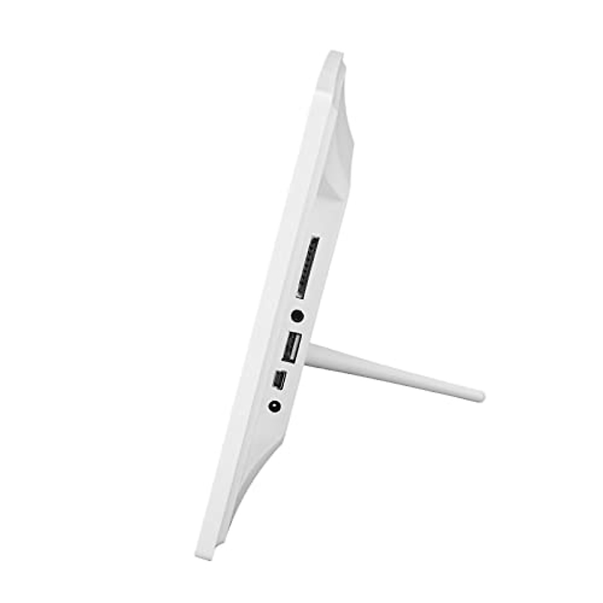 Electronic Album, Stylish 10 Inch Digital Photo Frame with Builtin Speaker 1024x600 Multiple Playback Effects with Remote Control for Home (US Plug)