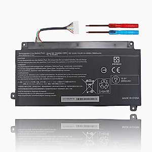 PA5208U-1BRS Battery for Toshiba Chromebook CB35-B3330 CB35-B3340 CB35-C3300 CB35-C3350 Satellite P55W P55W-C5200X P55W-C5314 P55W-C5316 P55W-C5204 P55W-C5208 E45W-C4200X L55W-C5278D L55W-C5259-1