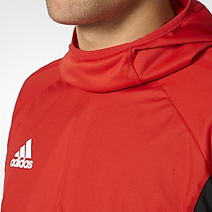 adidas Tiro 17 Warm Top - Adult - Scarlet/Black/White - M
