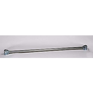 Extra Rail for 5ft Heavy Duty Z-Rack - Rack Sold Separately (Silver) (1.25" H x 60" W x 1.25" D)