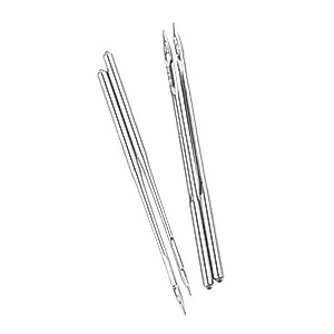 10Pcs DB*1 Industrial Sewing Machine Needles for JUKI DDL-555 Singer Brother,Size:22/140
