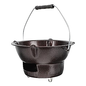 IRON1974 1 Set Portable Charcoal Stove Outdoor Burner Barbecue Burner Heating Stove