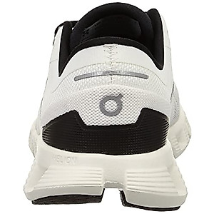 On Women's Cloud X 3 Sneakers, White/Black, 6 Medium US