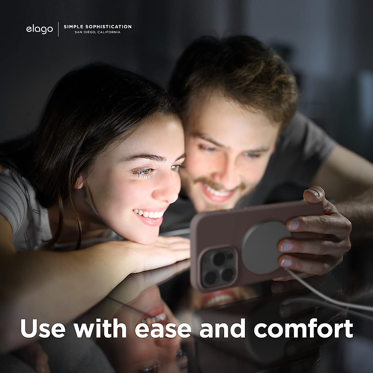 elago Magnetic Silicone Case Compatible with MagSafe Compatible with iPhone 13 Pro Max 6.7 Inch - Built-in Magnets, Protective Cover, Compatible with All MagSafe Accessories (Lovely Pink)