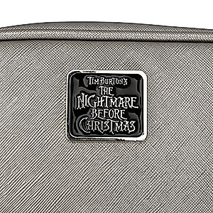 Bioworld Nightmare Before Christmas Lock Shock & Barrel Women’s Gray Crossbody Handbag