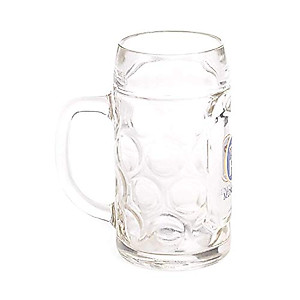 1 X 0.5 Liter HB Hofbrauhaus Munchen Dimpled Glass Beer Stein