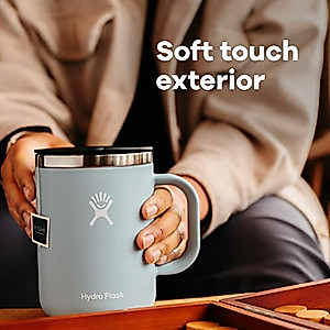Hydro Flask Mug - Stainless Steel Reusable Tea Coffee Travel Mug Rain - Vacuum Insulated, BPA-Free, Non-Toxic(Rain)