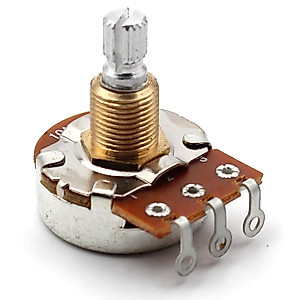 Bourns Guitar & Amp Potentiometer, 500K Audio, Knurled Split Shaft