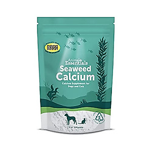 Animal Essentials Seaweed Calcium Supplement for Dogs & Cats, 12 oz, Iceland Seaweed Magnesium, Boron, Zinc