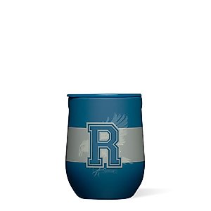 Corkcicle Harry Potter Ravenclaw Stemless Wine Glass Tumbler, Triple Insulated Stainless Steel Construction, Easy Grip Sides, Keeps Beverages Chilled for 9 Hours, 12 oz