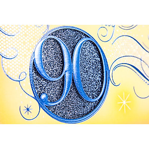 Hallmark 90th Birthday Card (Happiness You Deserve)