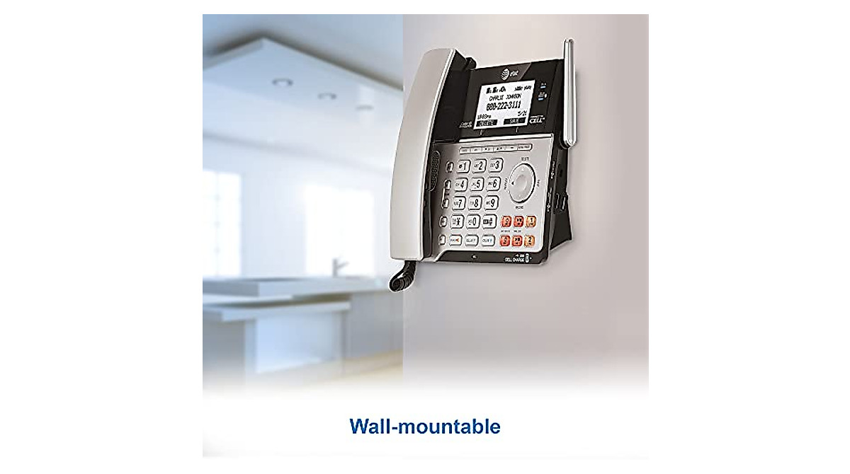 AT&T TL86103 2-Line Corded/Cordless Phone System for Small Business
