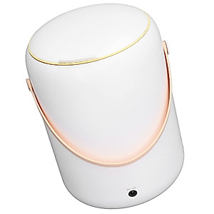 Shanbor Portable Washing Machine, Built in Draining Fence Effortless Small Cleaning Machine for Apartment white