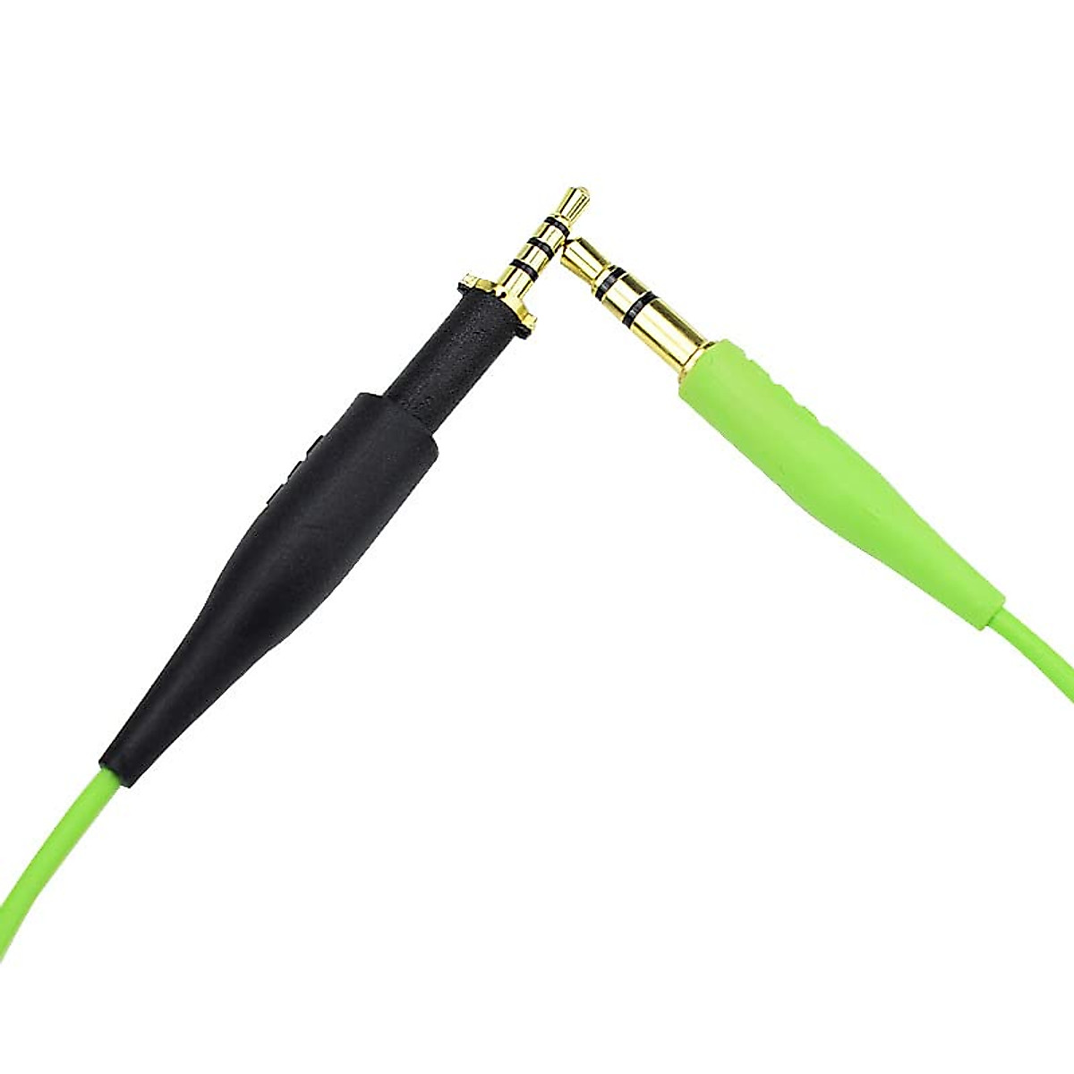 K450 Replacement Audio Cable Headphone Extension Audio Cable Cord Compatible with AKG K450 K451 K480 Q460 Headphones(Green/1.5M)