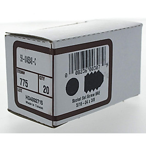 Hillman 775 Zinc SAE Socket Set Screw 5/16-24 x 3/8 in. 20-Pack
