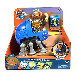 OCTONAUTS Above & Beyond | Deluxe Toy Vehicle & Figure | Dashi & Terra Gup 1 Adventure Pack | Recreate Missions, 3 Inch