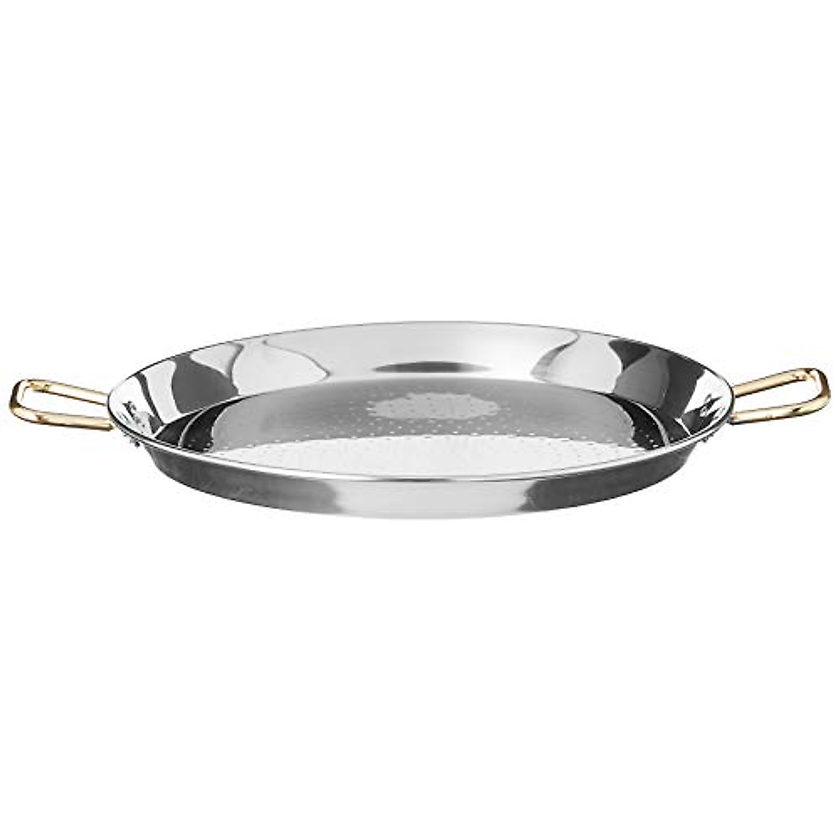 Garcima 22-Inch Stainless Steel Paella Pan, 55cm