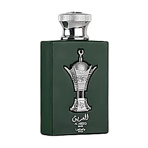 Lattafa Perfumes Al Areeq Silver EDP - Eau De Parfum 100ml(3.4 oz) Unisex | Saffron, Incense, Suede, Vanilla, Musk