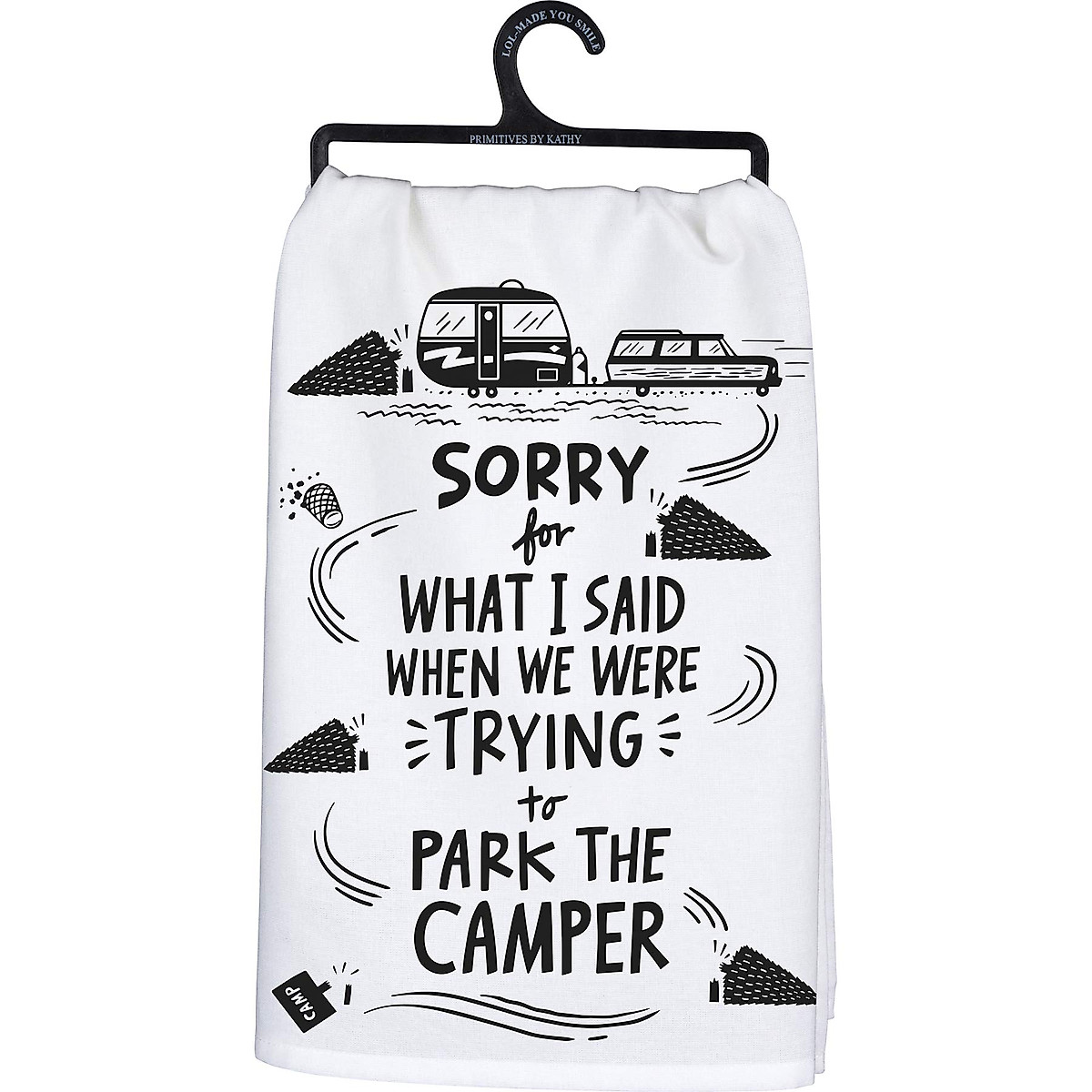 Kitchen Towel - We Were Trying To Park The Camper