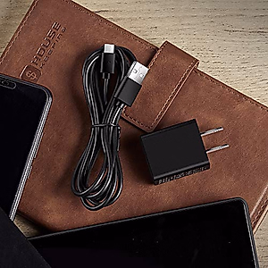 TPLtech Charger for TI-84 Plus CE Graphing Calculator, TI-Nspire CX/CX CAS, TI84 Plus CE Color/C Silver Calculators - 5FT Charger Cable