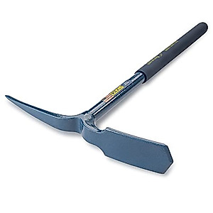 ESTWING Geo/Paleo Rock Pick - 25" Geologist Tool with All Steel Construction & Vinyl Cushion Grip - GP100, Blue
