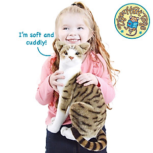 TigerHart Amy The American Shorthair Cat - 14 Inch Stuffed Animal Plush