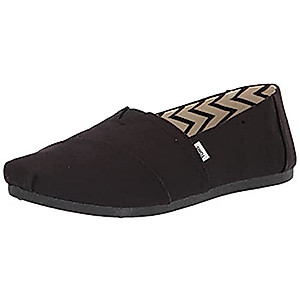 TOMS Women's, Alpargata Recycled Slip-On Black