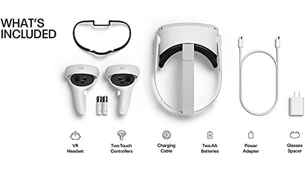 Oculus Quest 2 VR Headset 256GB - Immersive Gaming