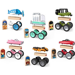 Fisher-Price Wonder Makers Design System Vehicle 6-Pack