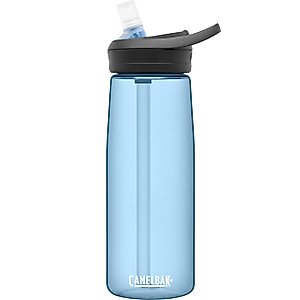 CamelBak eddy+ Water Bottle with Tritan Renew – Straw Top 25oz, True Blue