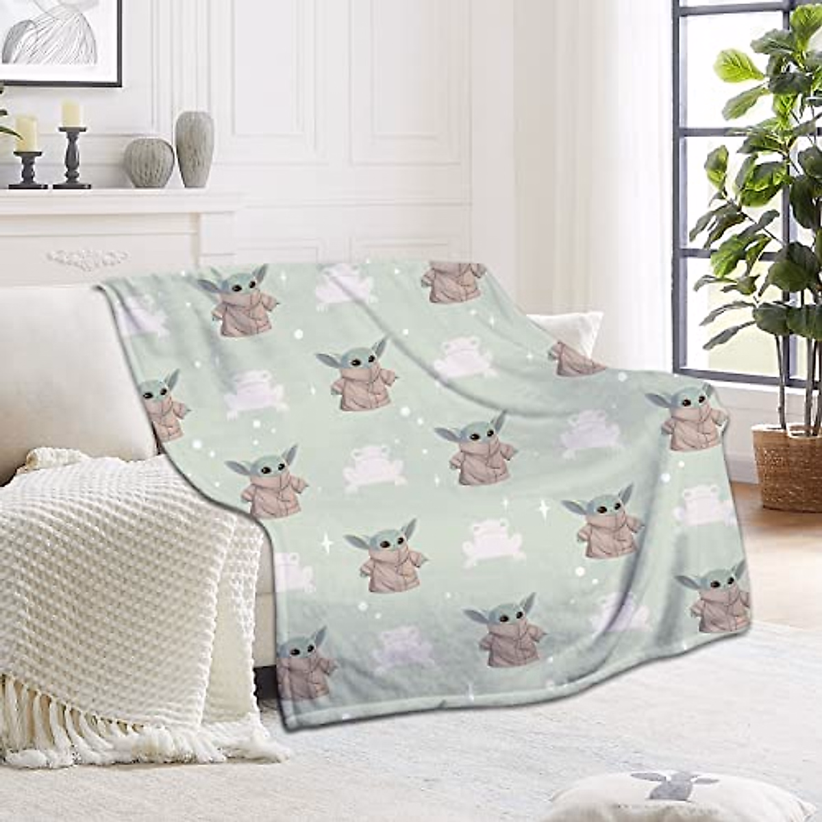 Warm Throw Blanket Winter Weighted Blankets Soft Fleece Blanket Movie Gift for Women Men Children Fans 50" X 60"