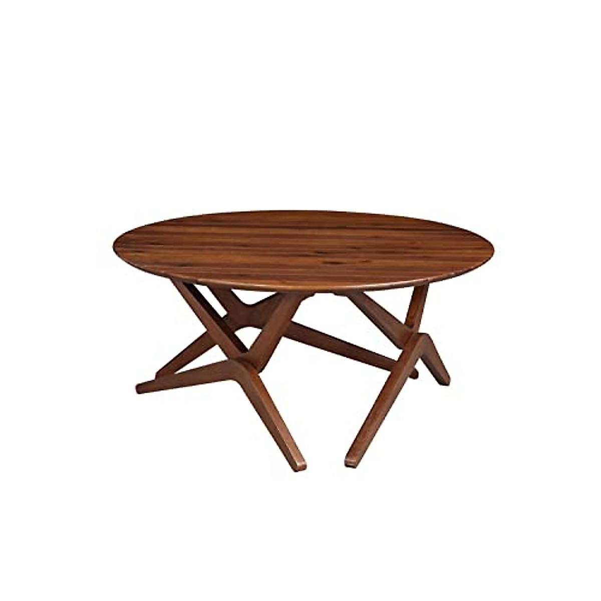 Boraam Sydney Adjustable Table [Chestnut Wire-Brush]