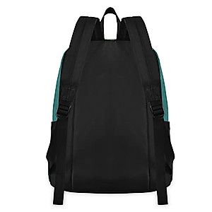 Lightweight School Backpack Skateboard Dinosaur Bookbag Schoolbag Casual Daypack for Travel with Bottle Side Pockets