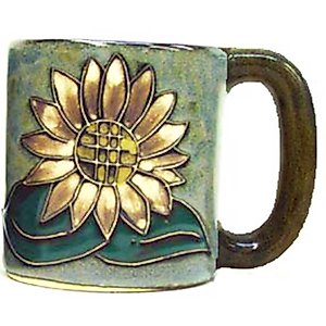 Mara Stoneware Mug - Sunflower - 16 oz