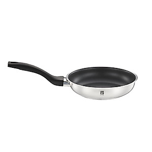 RÖSLE Basics Line Frying Pan with ProPlex Non-Stick Coating, 8-inch
